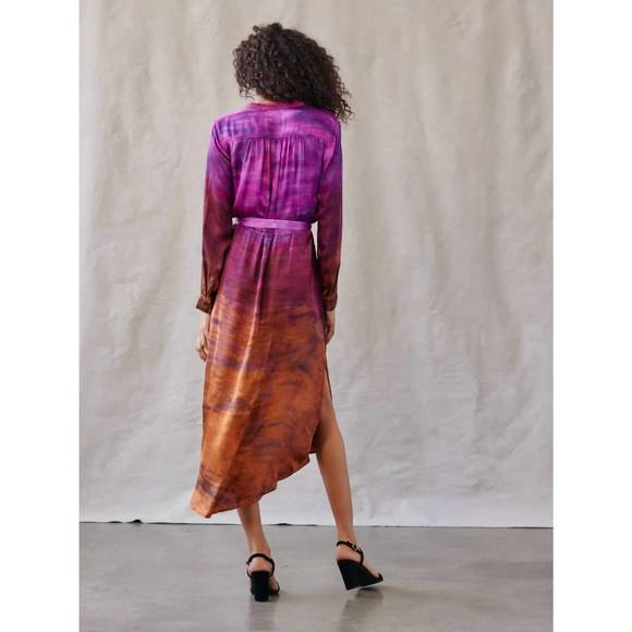 Bella Dahl | Dresses | New Bella Dahl Willow Flowy Maxi Dress In Brandy ...
